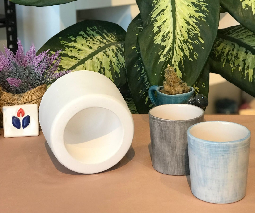 Handleless Cup Plaster Mold in Conical Shape for Slip Casting, Mold ...