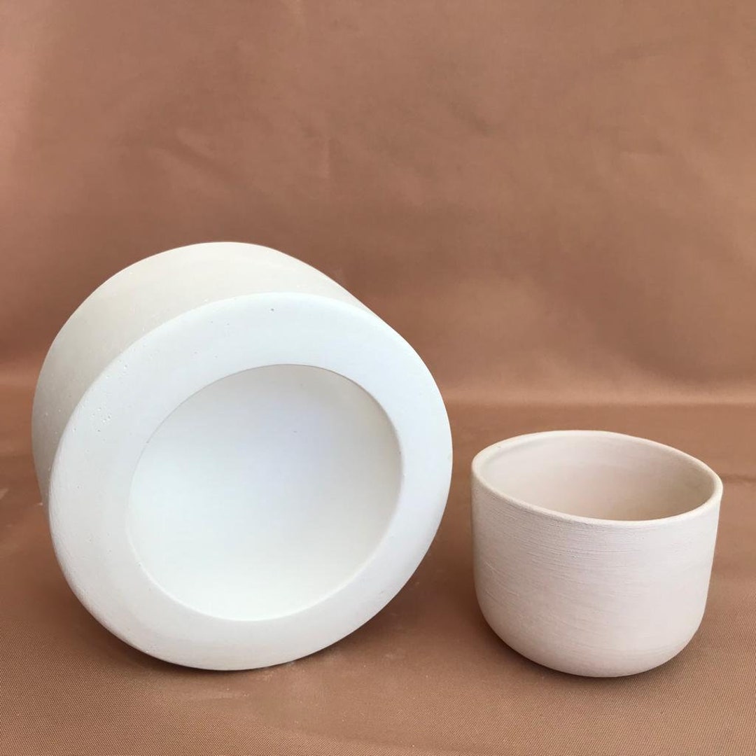 Plaster Cup Mold for Slip Casting: Ceramic Pottery Making (EK026) - Etsy UK