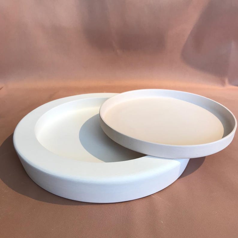 20x2cm - Plaster Mold for Round Plate - EK120 - Etsy