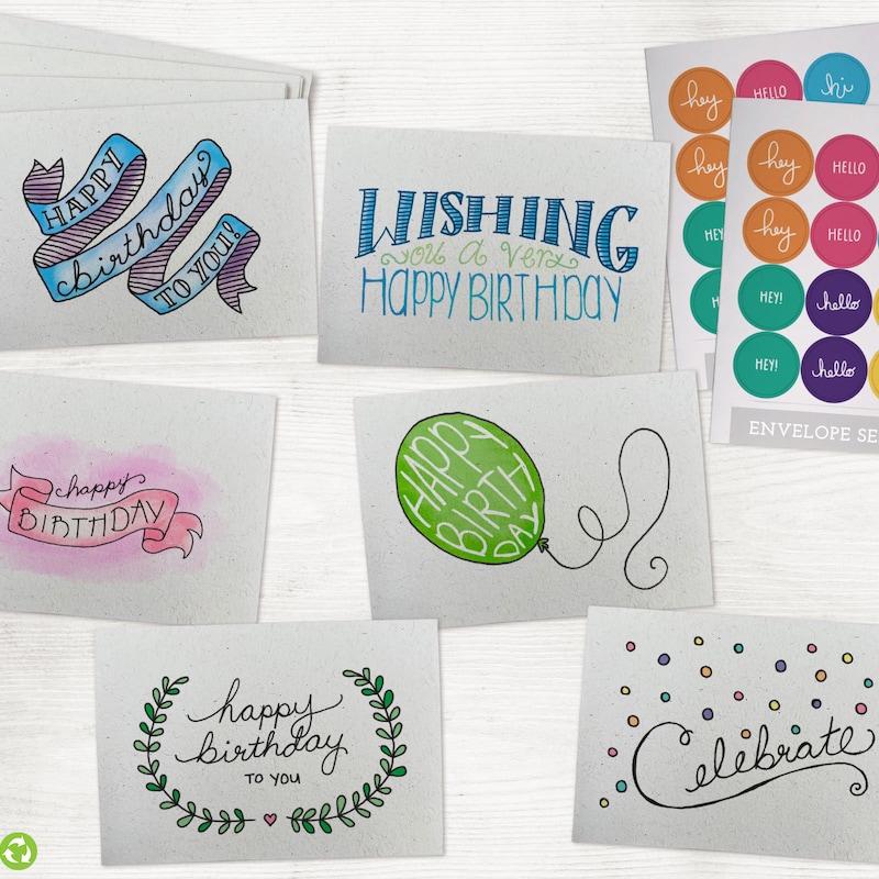 Recycle Birthday Card - Etsy