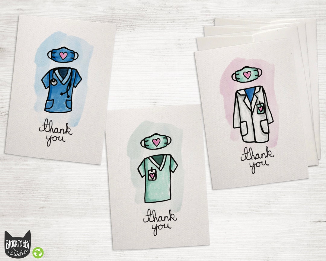 The Scrubs Set - 24 Thank You Cards With Envelopes - Etsy