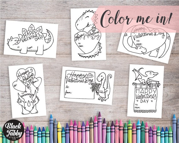 Printable Dinosaur Valentines - Mom. Wife. Busy Life.