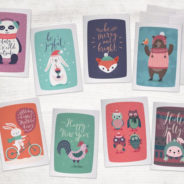 Winter Cards - Etsy