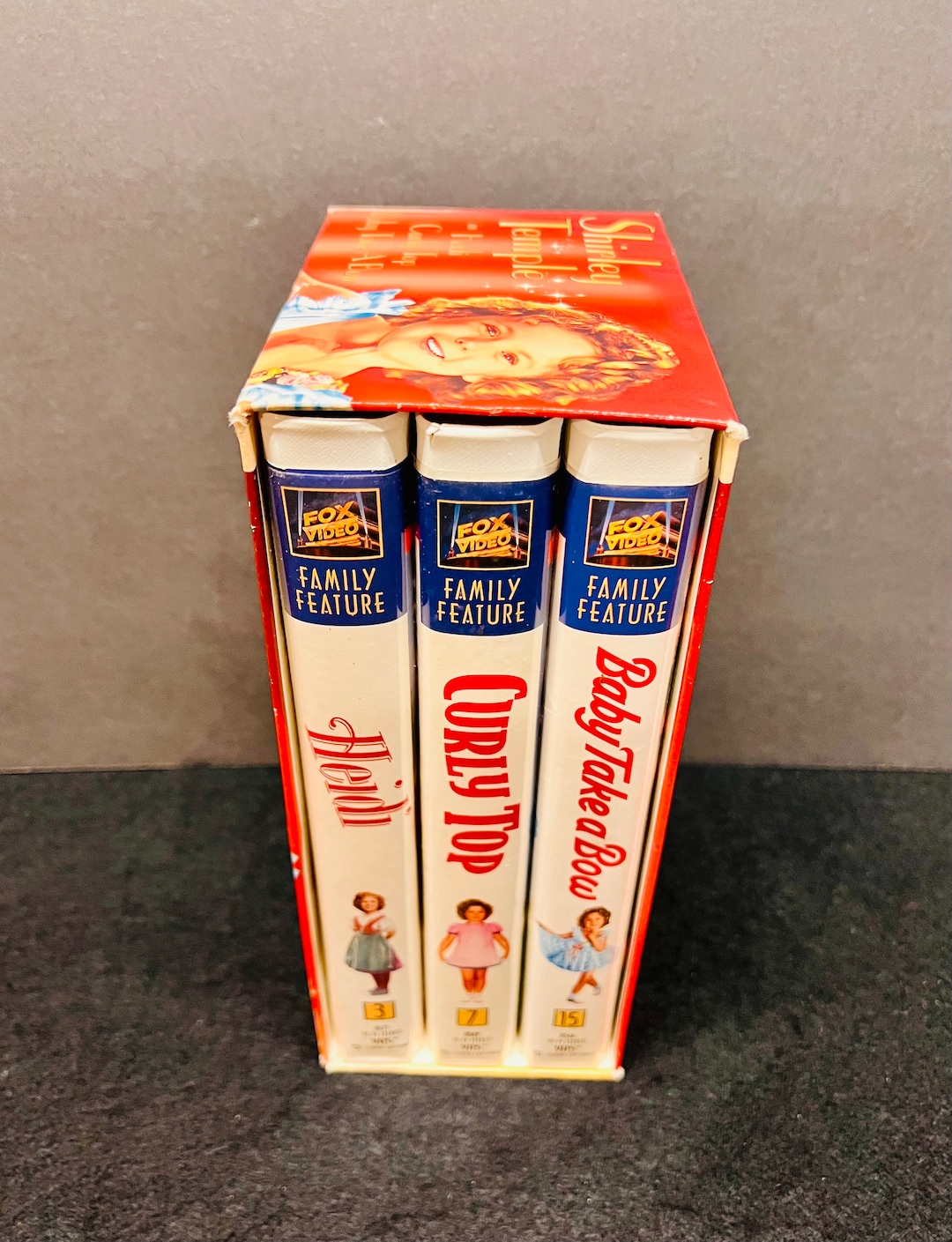1994 Shirley Temple VHS Tape Trio Baby Take A Bow - Etsy