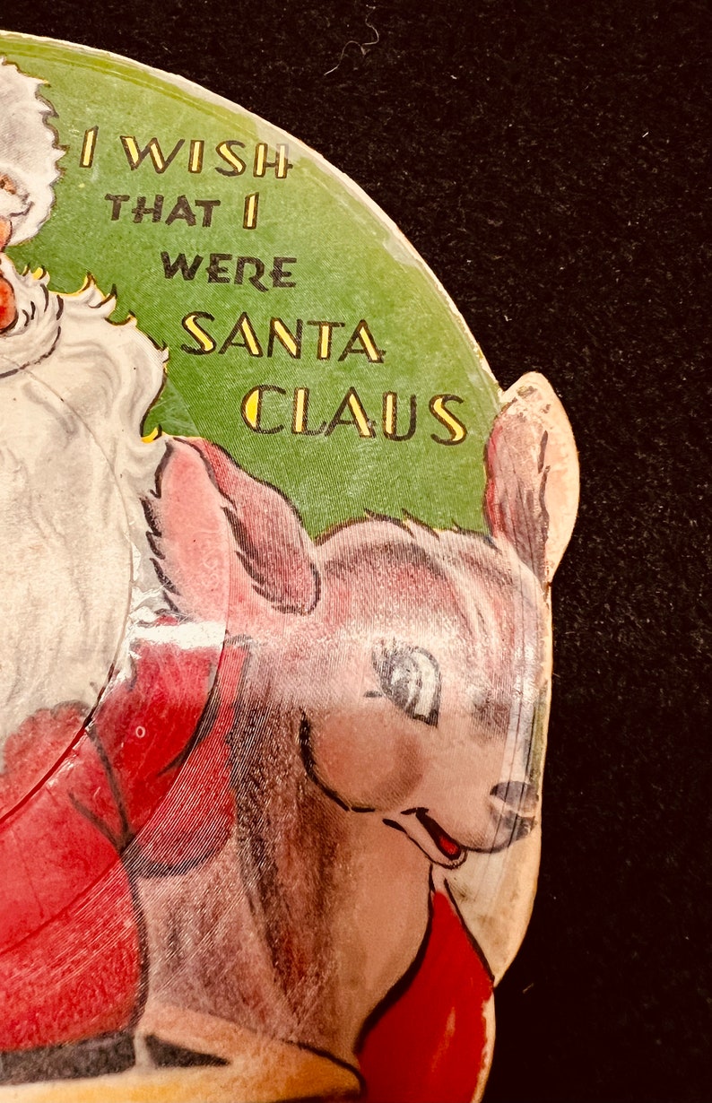 1948 Santa Voco Record I Wish That I Was Santa Claus & Jingle Bells - Etsy