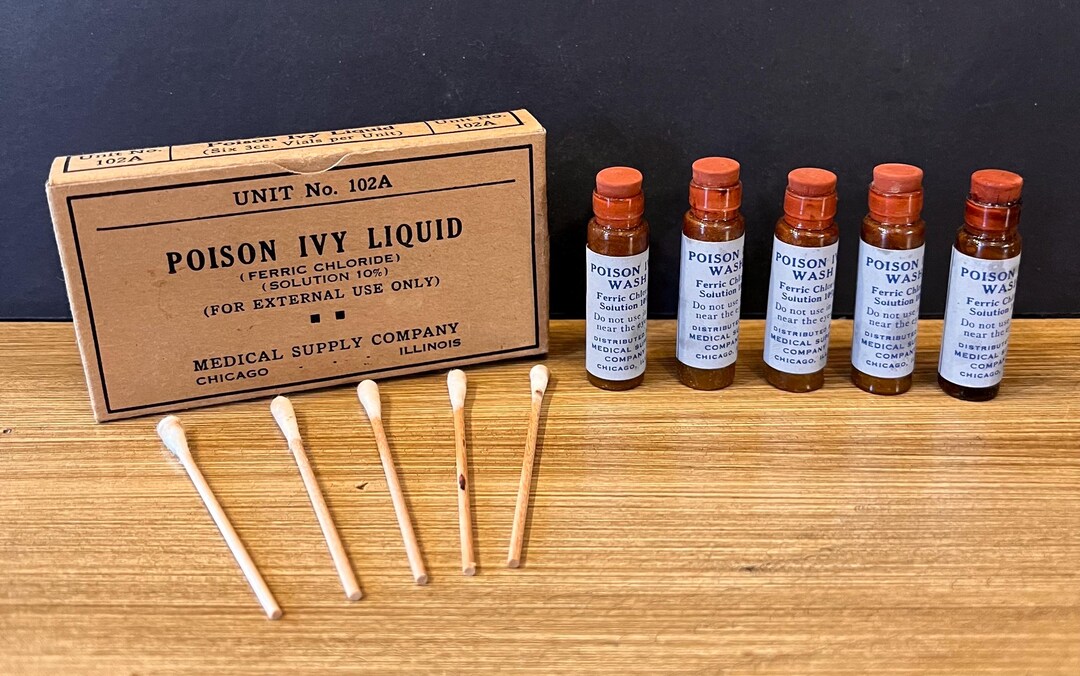 WWII Red Cross First Aide Poison Ivy Liquid Unit No. 102A - Etsy