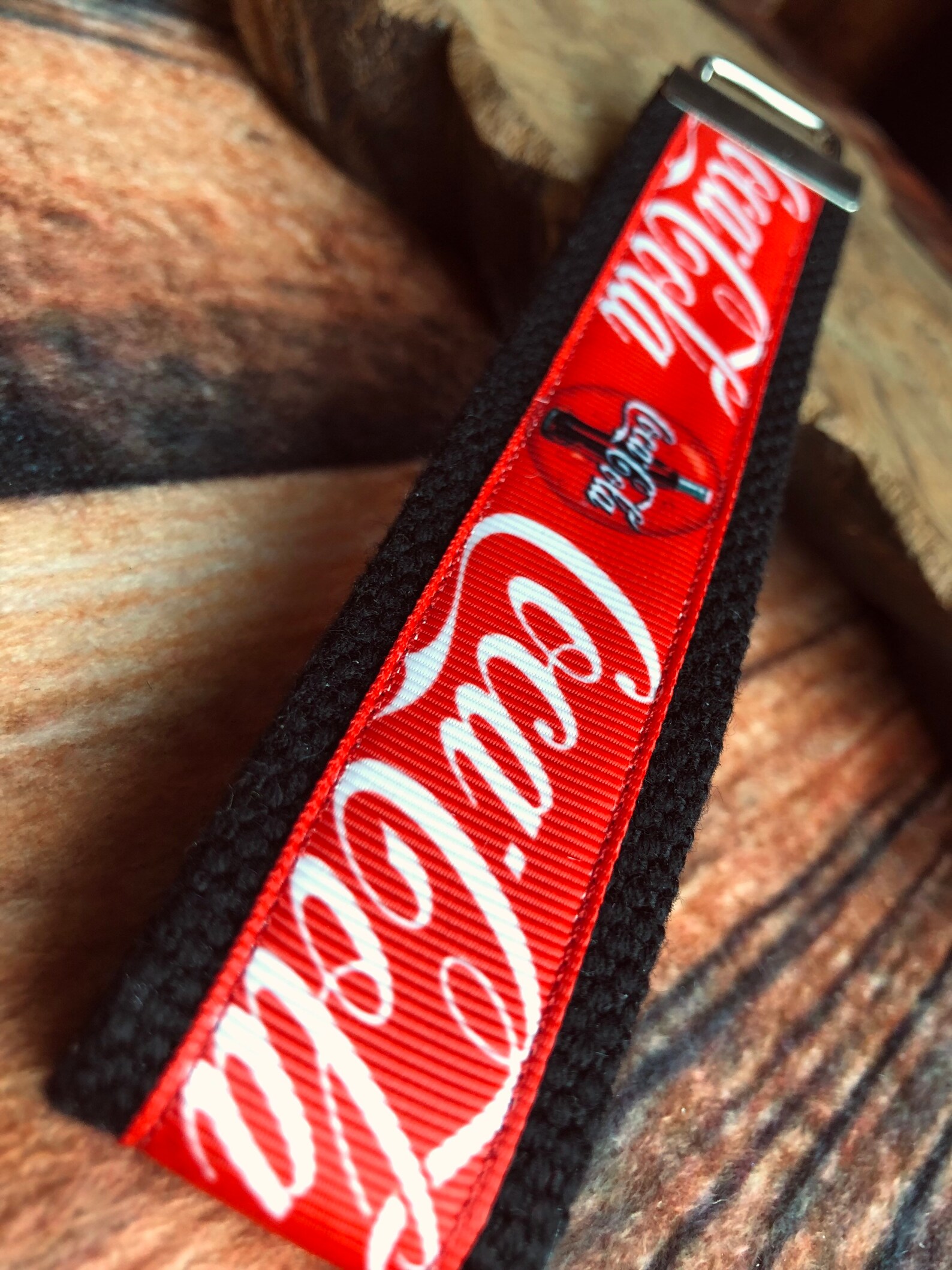 Coca Cola Key Fob / Coke / Lanyard / Keychain / Wristlet / key | Etsy