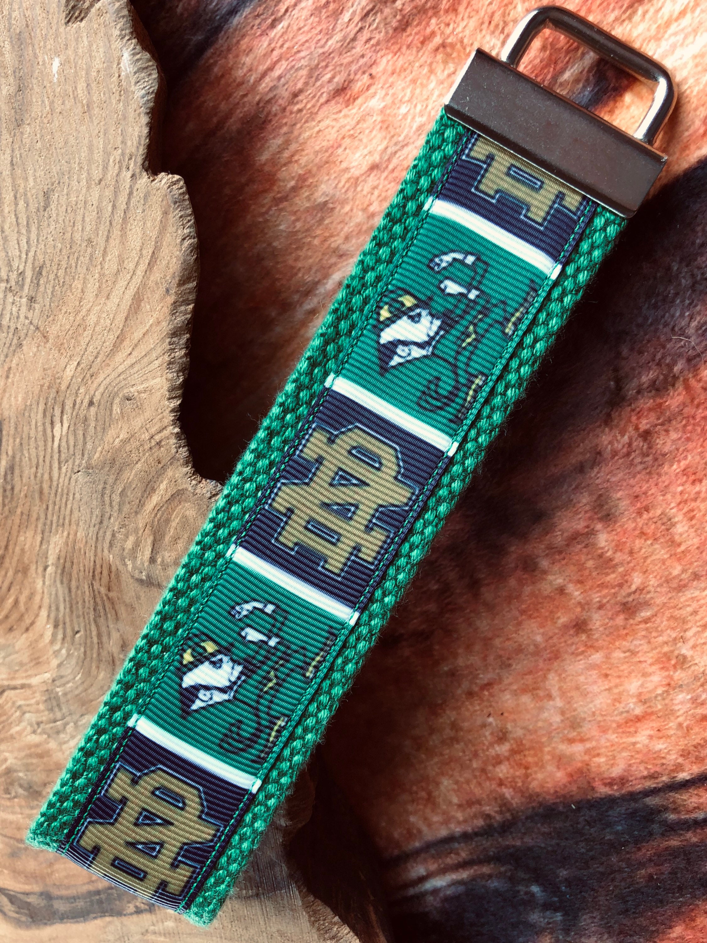 Notre Dame Keychain Fighting Irish Football Gift Key | Etsy