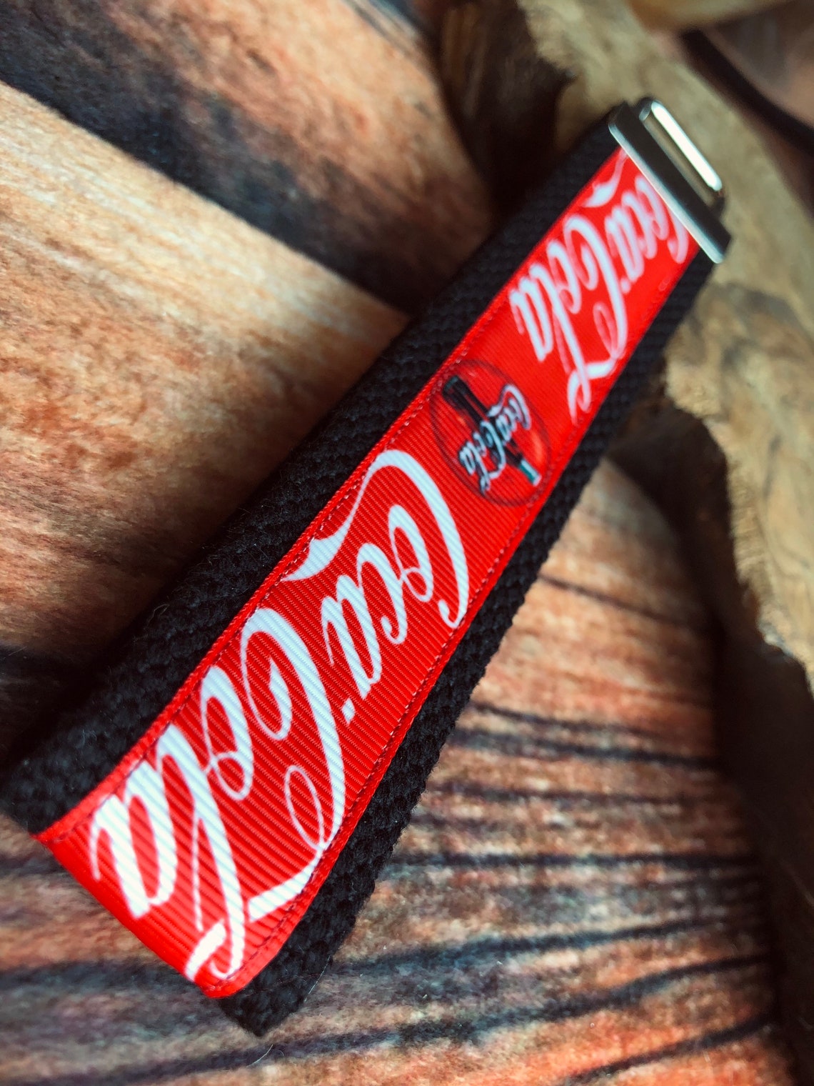 Coca Cola Key Fob / Coke / Lanyard / Keychain / Wristlet / key | Etsy