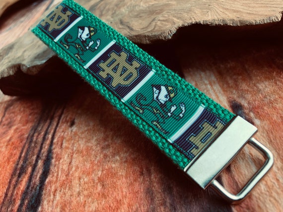 Notre Dame Keychain Fighting Irish Football Gift Key - Etsy UK