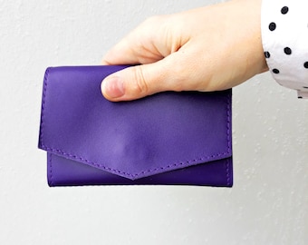 Purple wallet | Etsy