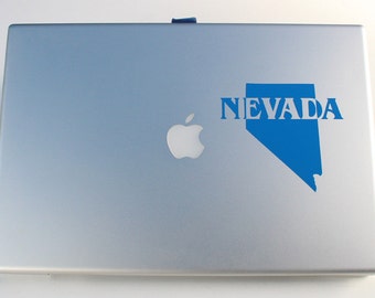 Nevada Outline Decal Nevada Car Sticker Nevada Sticker Tumbler Decal ...