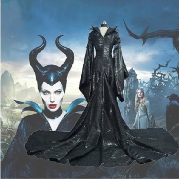 Maleficent Costume Etsy