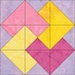 Card Trick Quilt Block Pattern Digital Download Modern Patchwork ...