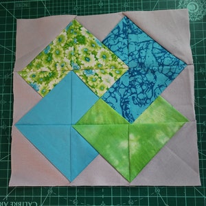 Card Trick Quilt Block Pattern Digital Download Modern Patchwork ...