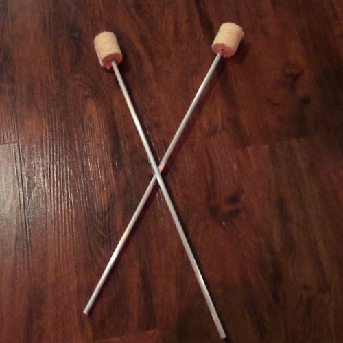 Pair of Fire Torch Fire Eating / Fleshing Torches Rubber - Etsy