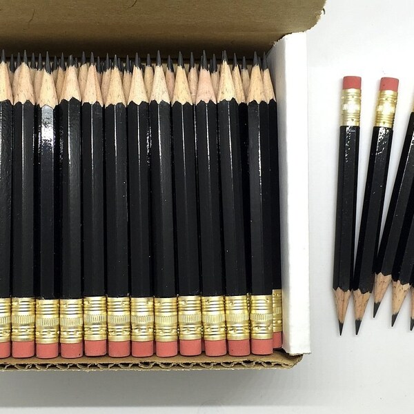 Black Pencils - Etsy