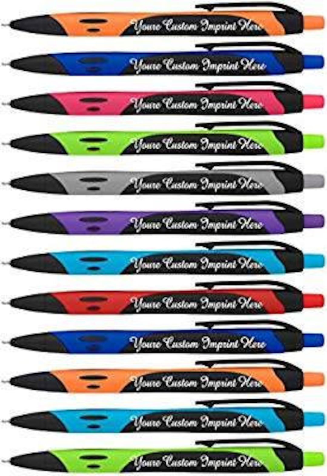 Your Name Custom Printed on Our Bentley Rubberized Soft Touch Ballpoint ...