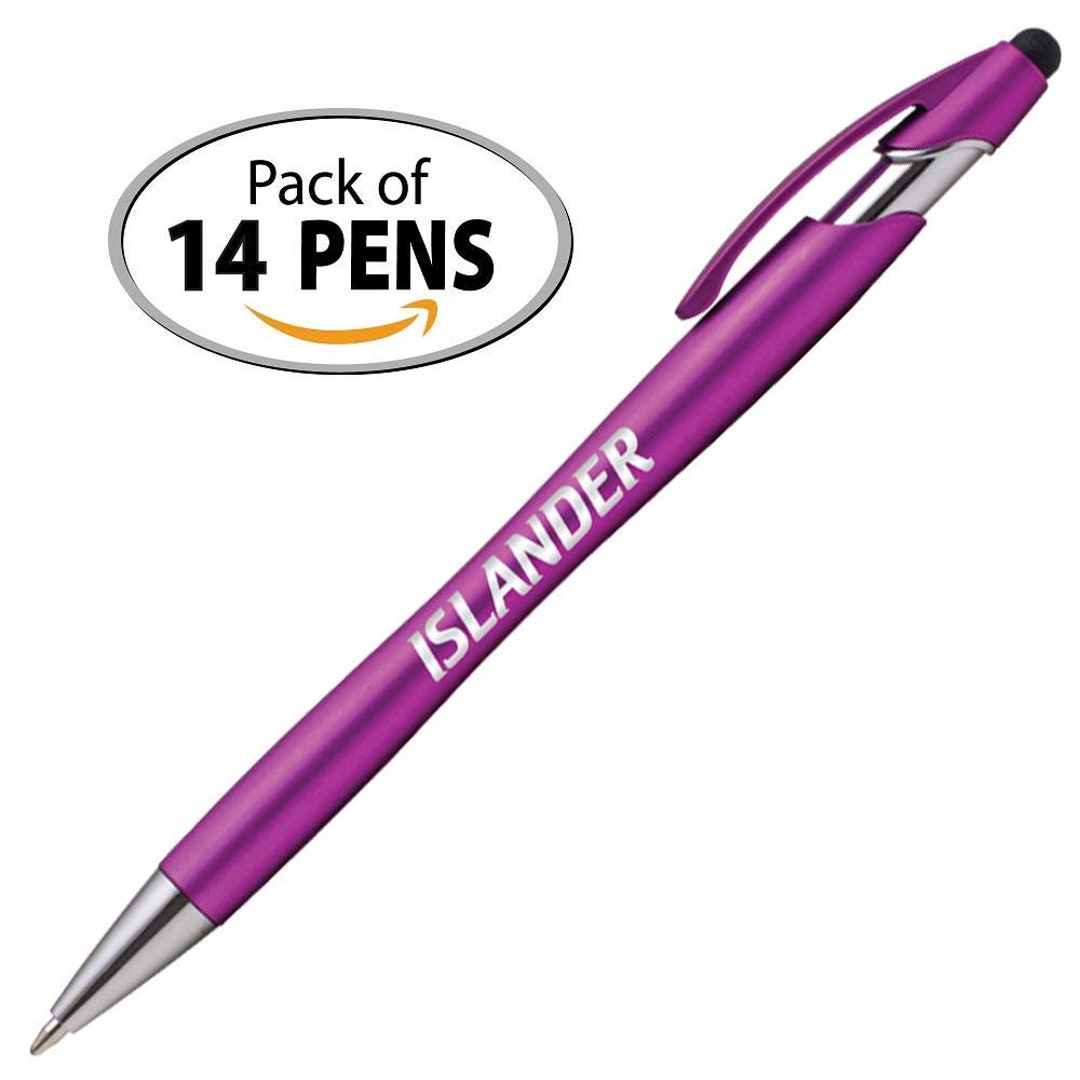 14 Pink Beemee Custom Imprinted Pens Personalized. Pink Pens. Stylus ...