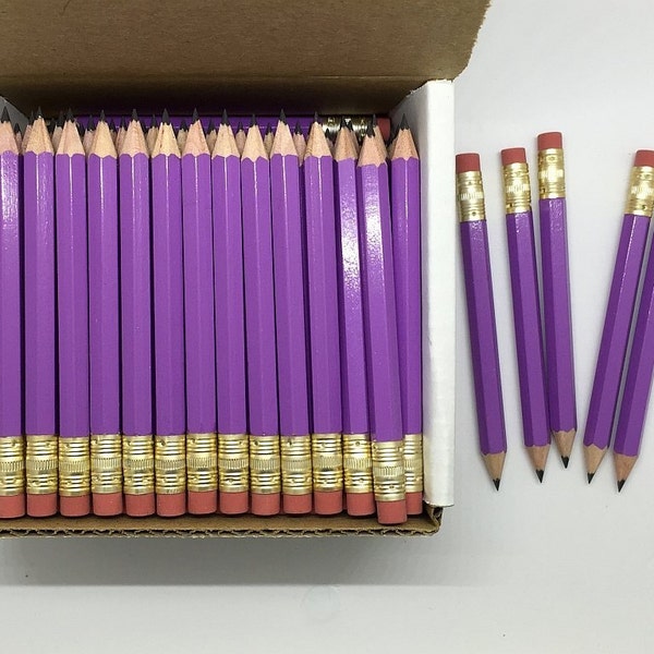 Purple Pencils - Etsy