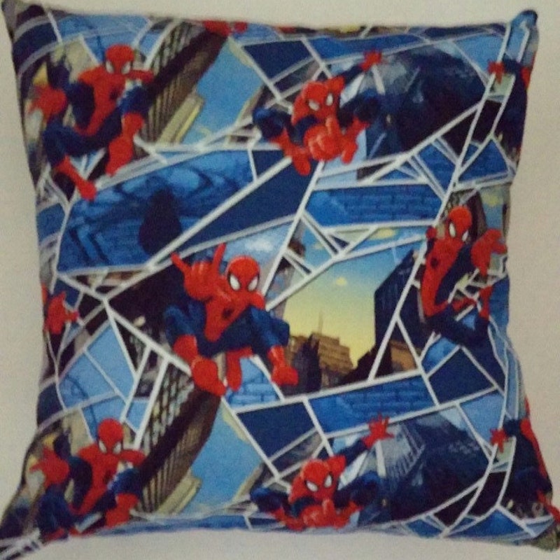 Spiderman Pillow Cover - Etsy