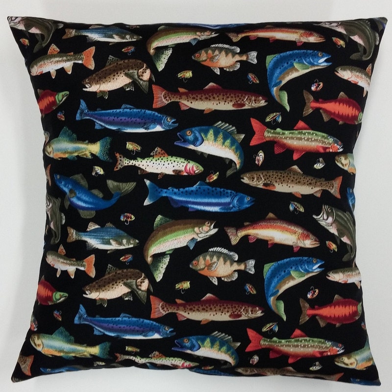 Fishing Pillow - Etsy