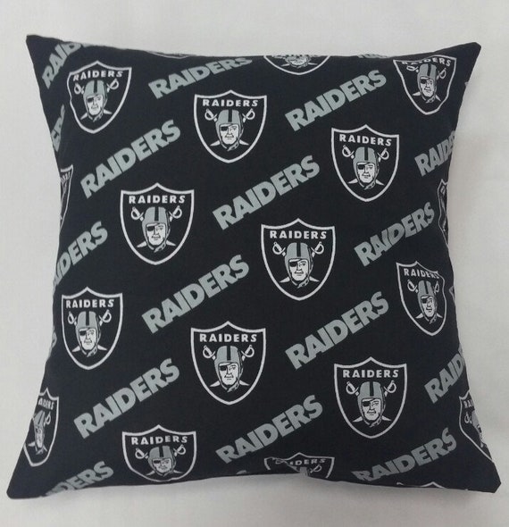 Raiders 16X16 Pillow Cover Raider Nation Raiders Gift | Etsy