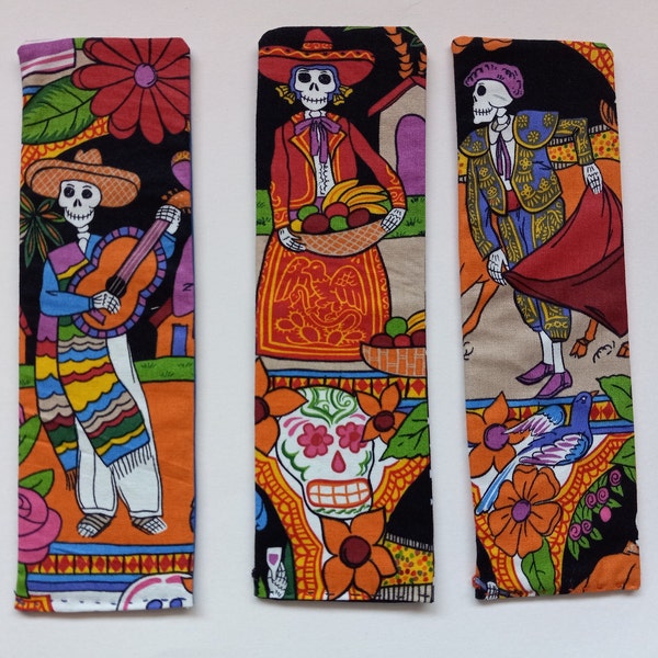 Dia De Los Muertos Bookmarks Printables - Etsy