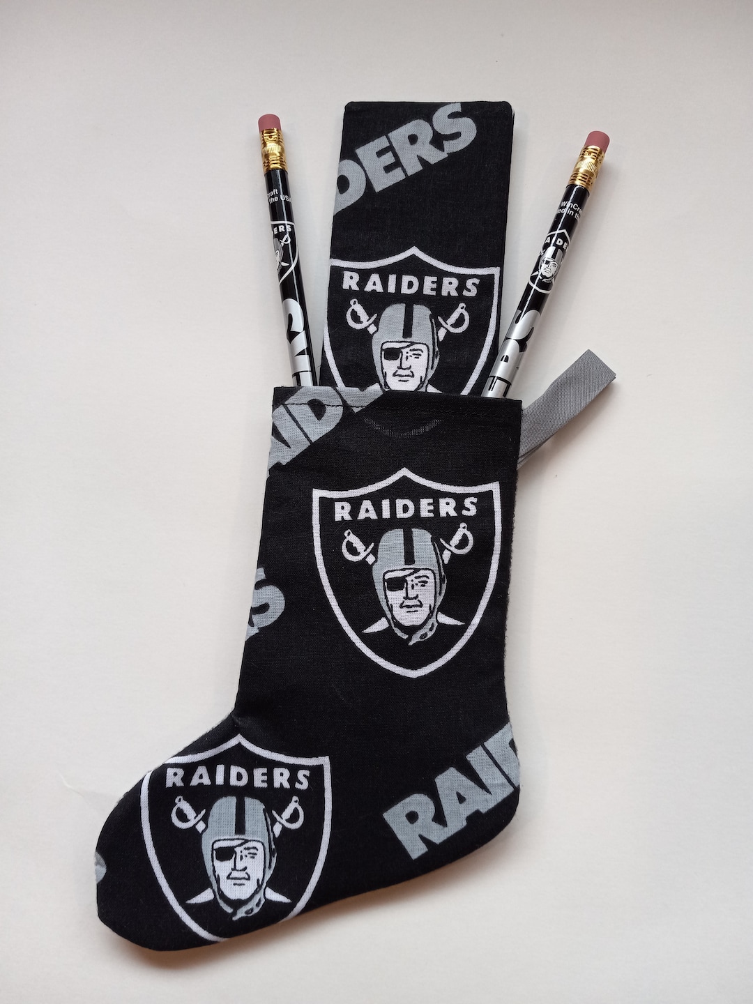 Raiders 4 Piece Gift Set Small XMAS Stocking Fabric - Etsy