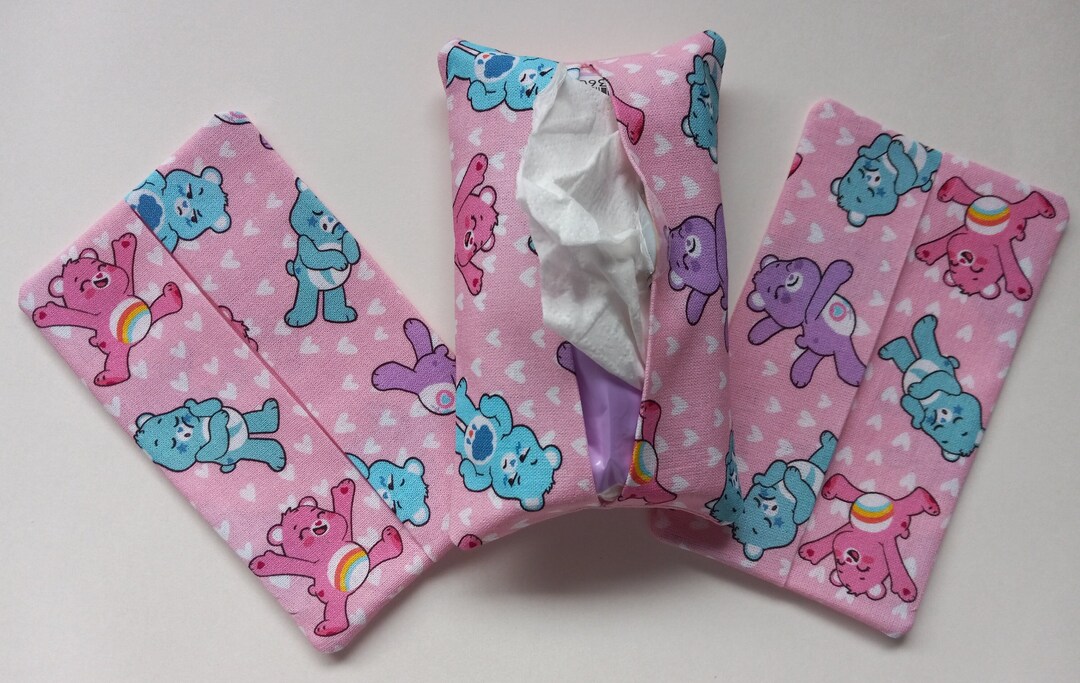 Care Bears Pocket Tissue Cover - Cute Tissue Cover - Etsy