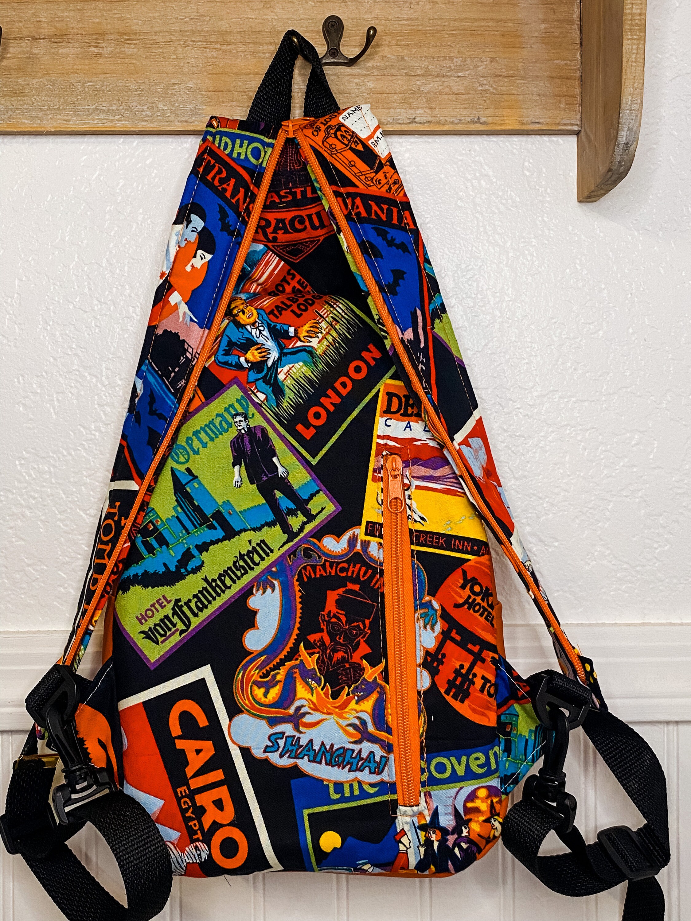 Halloween Cairo Mummy Sling Bag Backpack - Etsy