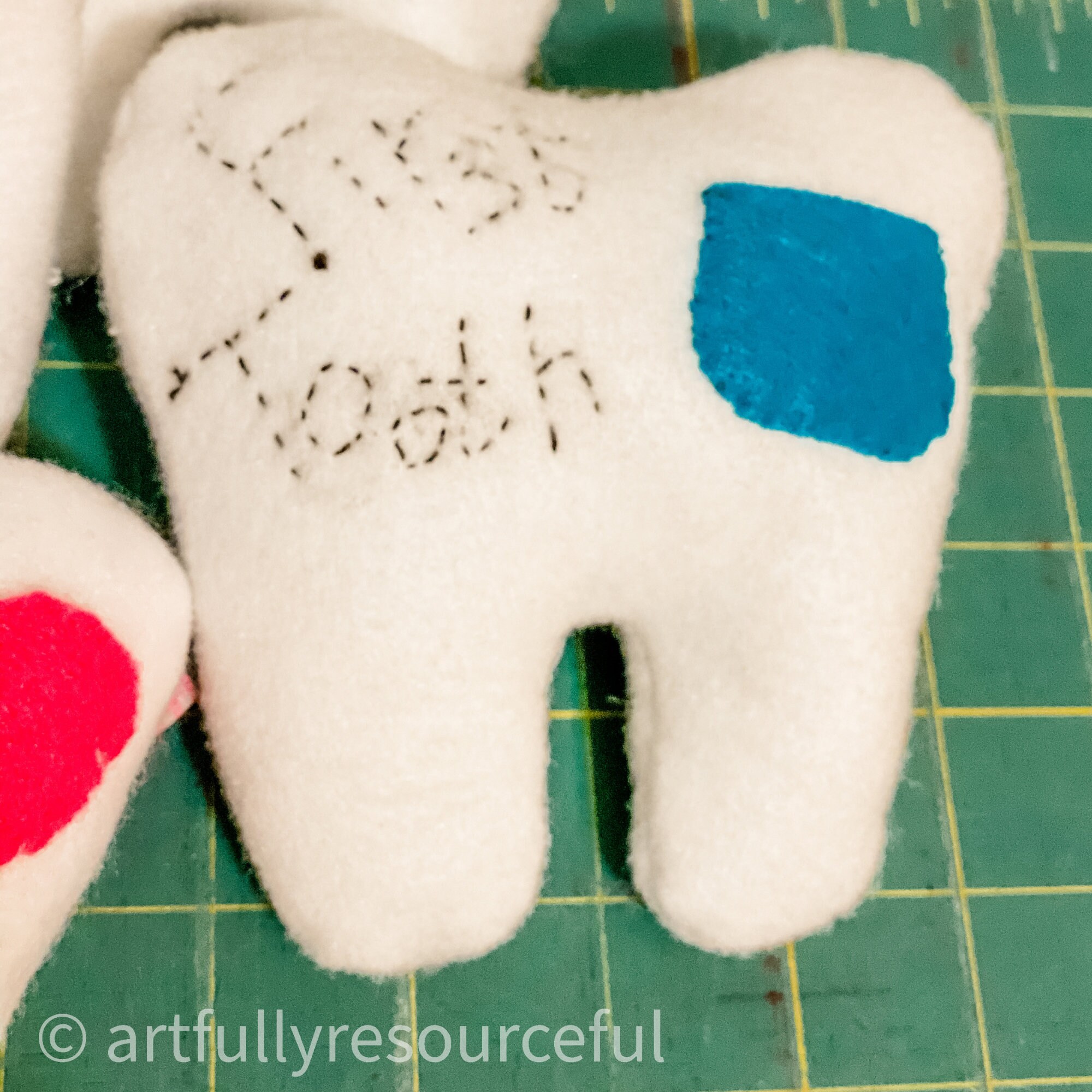 First Tooth Pillow to Protect Lost Teeth Until the Tooth Fairy Arrives ...