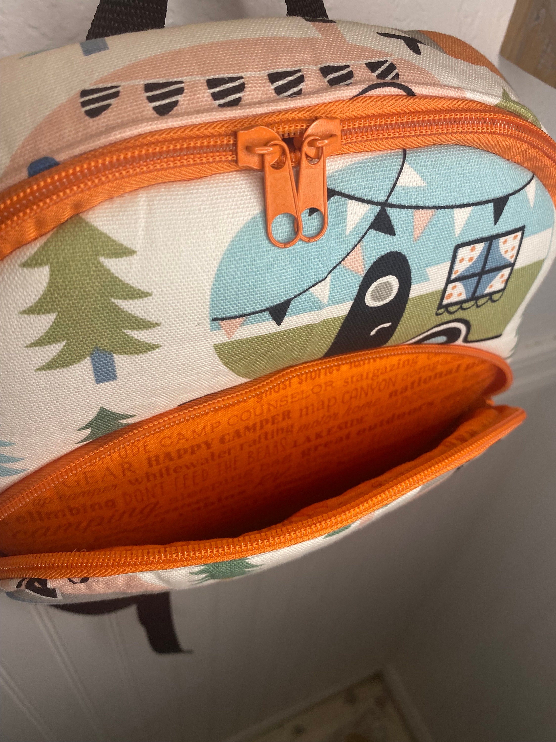 Vintage Camper Trailer Backpack Purse Bag - Etsy