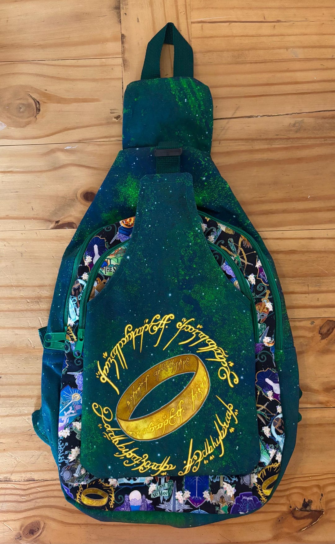 LOTR One Ring Sling Backpack - Etsy