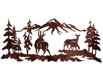 Mule deer decal | Etsy