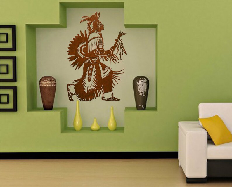 Indian Chief Native American Rain Dancer Plasma/plasma Cut - Etsy