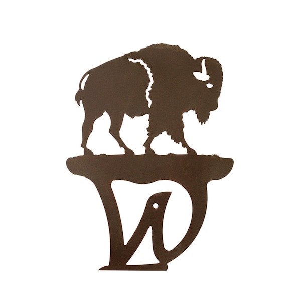 Metal Bison Sign - Etsy