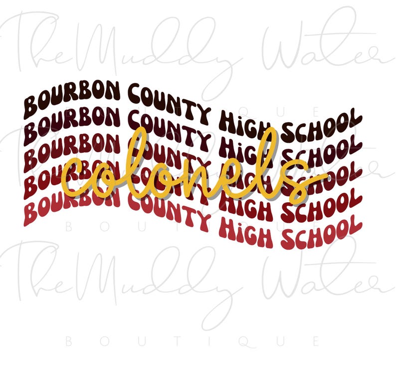 Custom School Spirit PNG Design | Personalized With Your School Name ...
