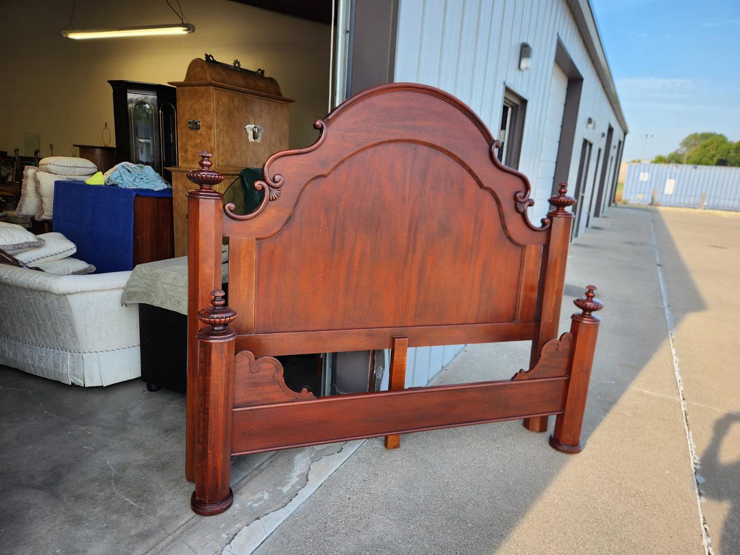 Lexington Furniture Mahogany King Bed Frame "vestiges" Collection Solid ...
