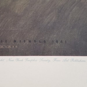 Vintage 1950's Dale Nichols Lithograph "summer's Bounty" Listed ...