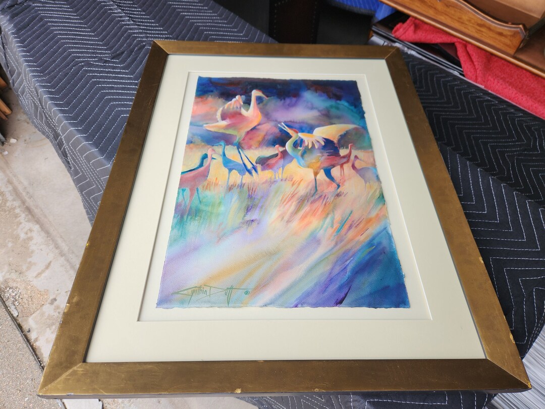 Cynthia Duff Original Pastel Watercolor twilight - Etsy