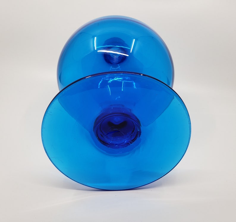 Vintage 1960's Blenko 6211 Footed Decanter 16T | Etsy