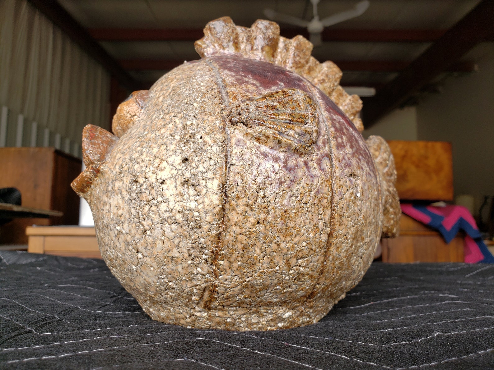 Vintage 1960's Studio Pottery Large Fish Mid Century - Etsy