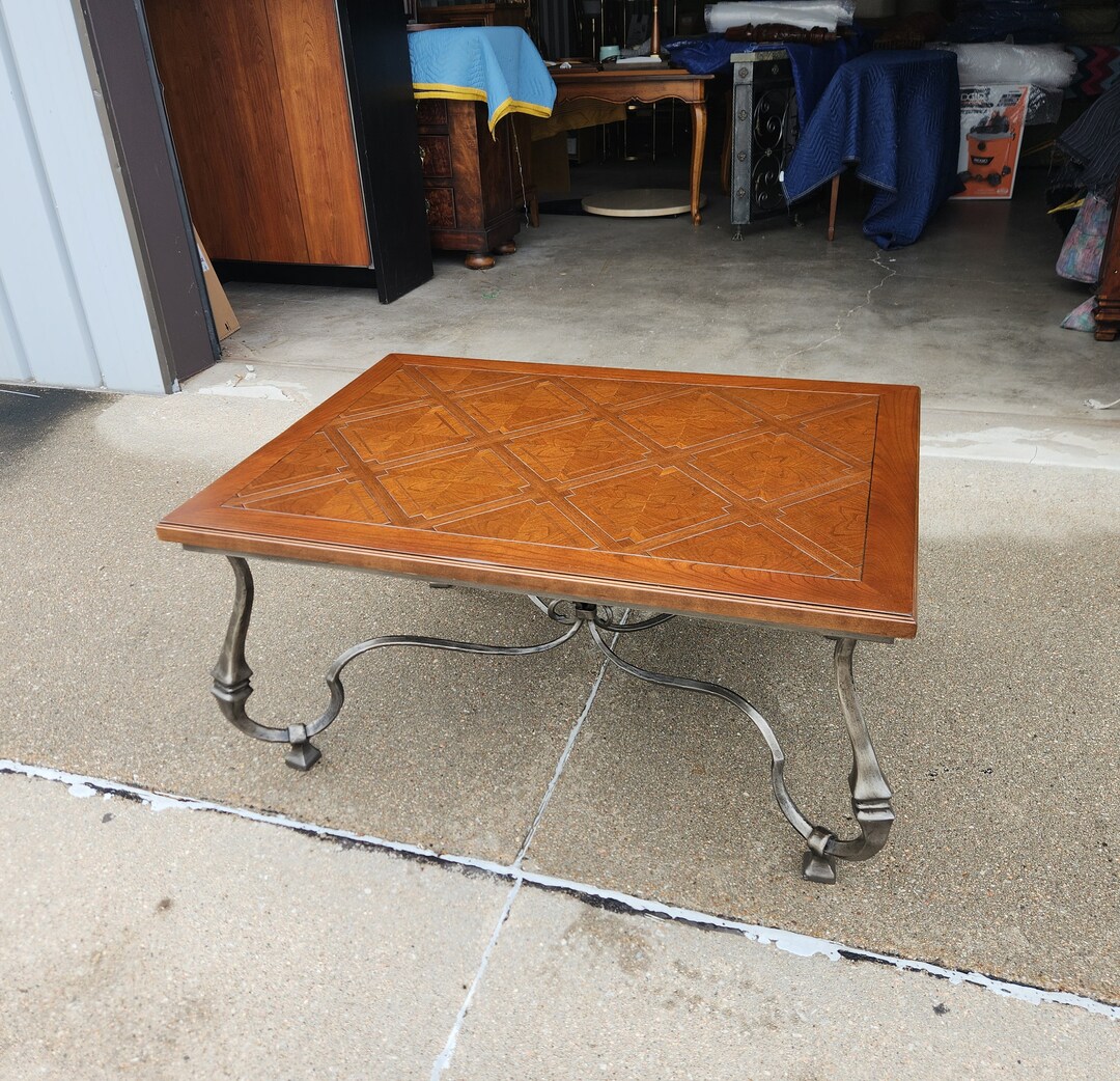 Lexington Furniture "artistica" Coffee Table Beautifully Inlaid Cherry ...