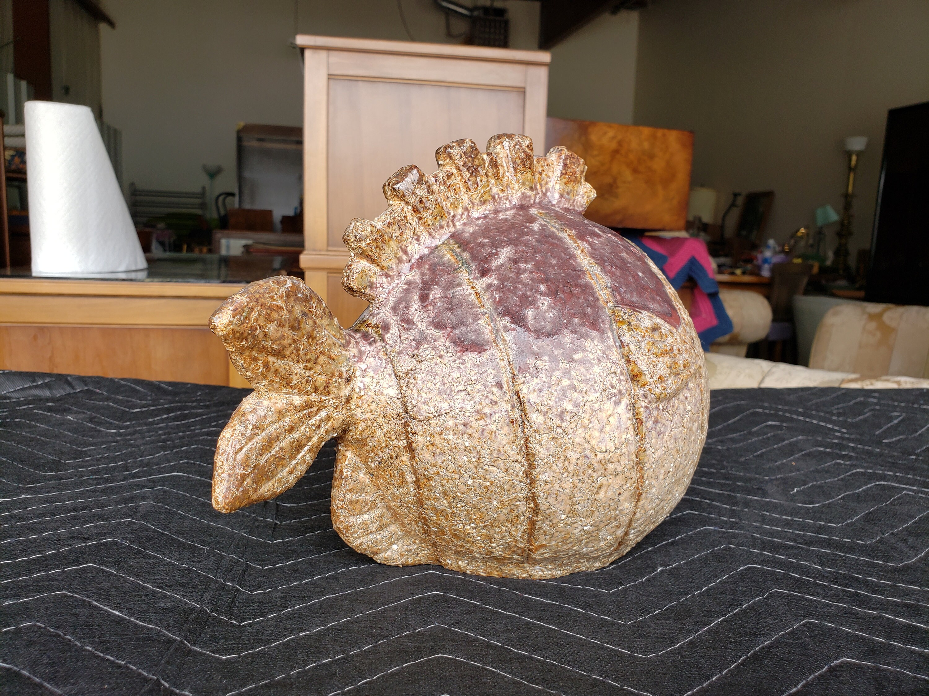 Vintage 1960's Studio Pottery Large Fish Mid Century - Etsy