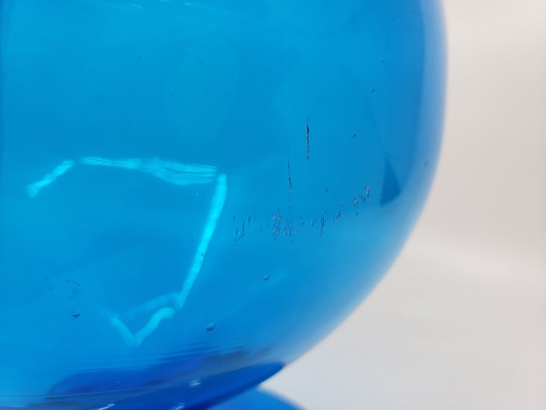 Vintage 1960's Blenko 6211 Footed Decanter 16T | Etsy