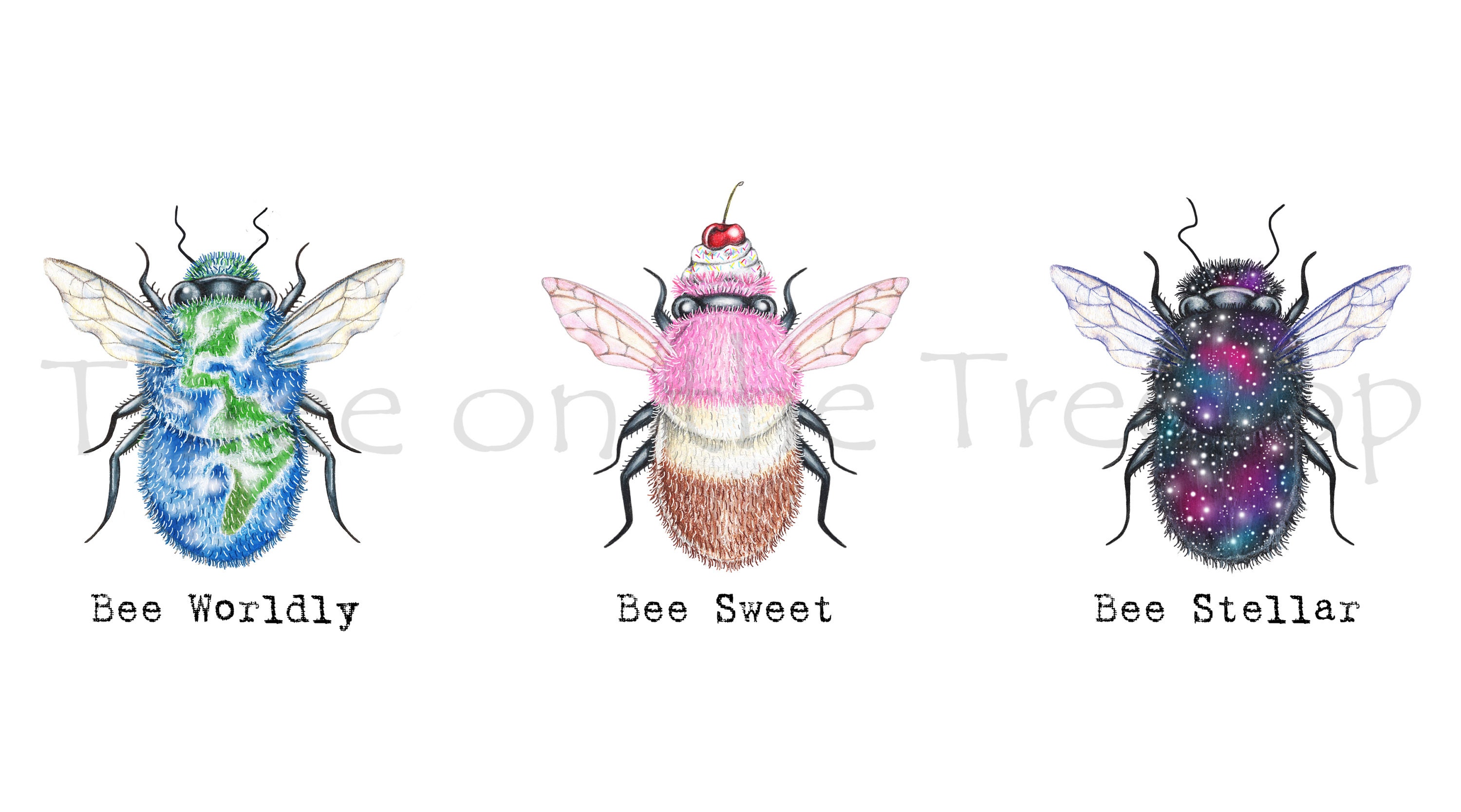 Bee Pun Print 8x10 Art Print Bee Art Bumble Bee - Etsy