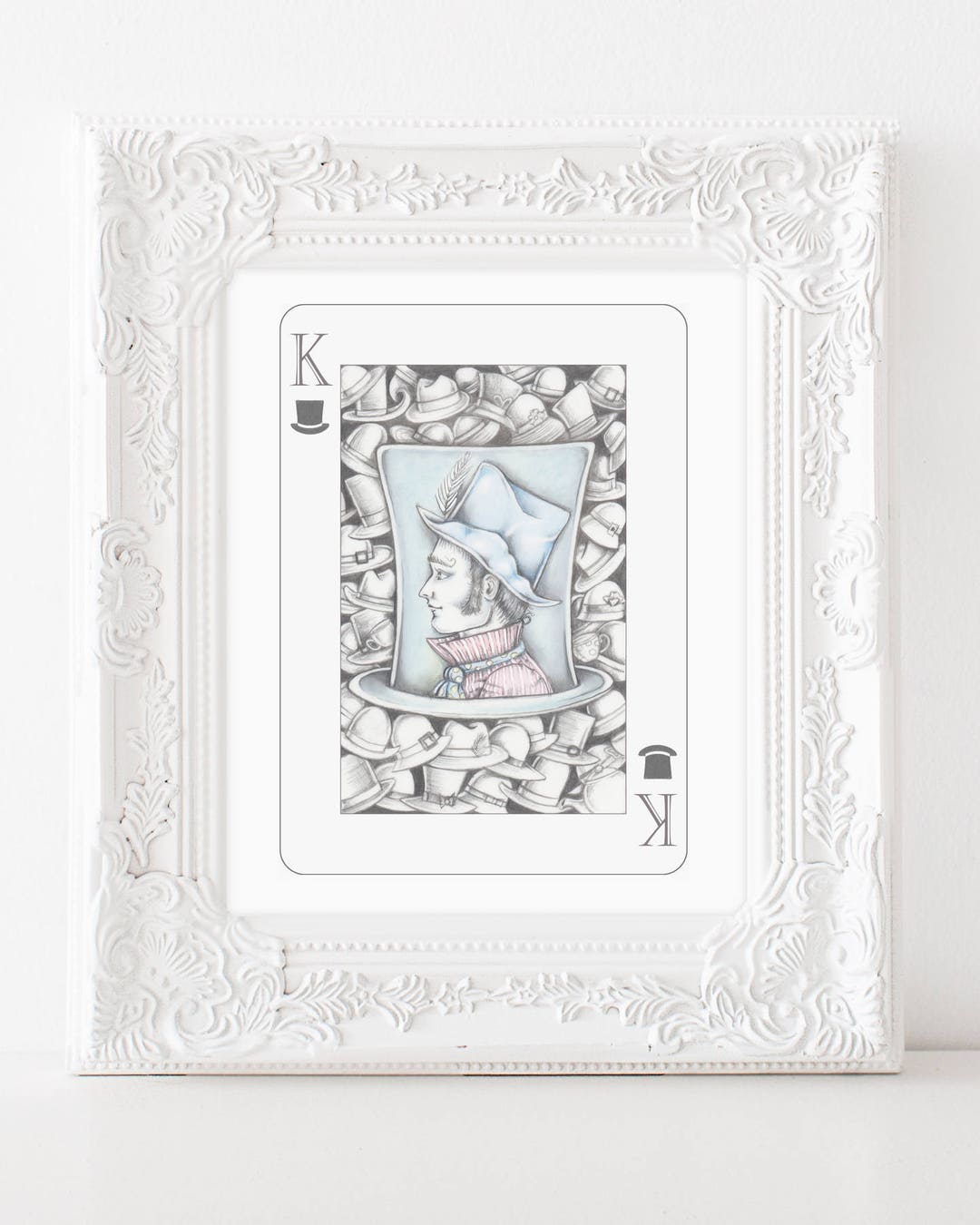 Mad Hatter Art, Mad Hatter, Alice in Wonderland Art, Hat Art, We're All ...