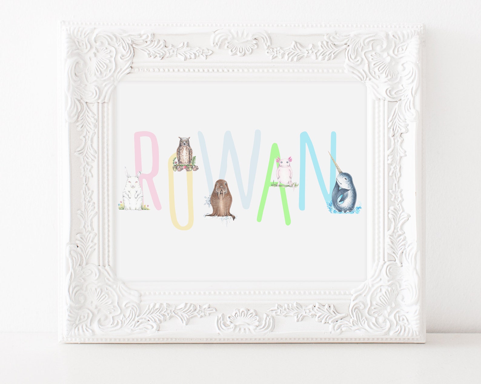 Custom Name Nursery Print Custom Name Print Custom Print - Etsy