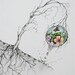 Surreal Drawing, Wilted Tree Drawing, Tree With Roots, Pencil Drawing ...